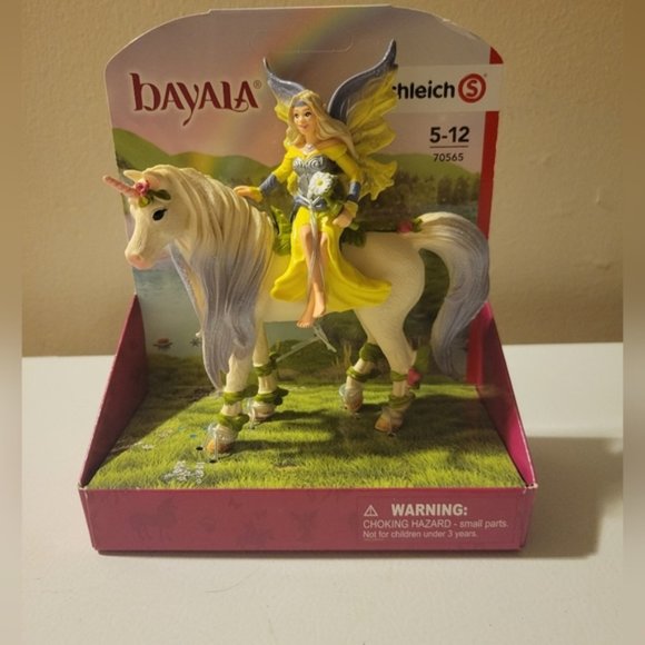 schleich | Toys | Schleich Bayala Fairy Sera With Blossom Unicorn 7565 ...